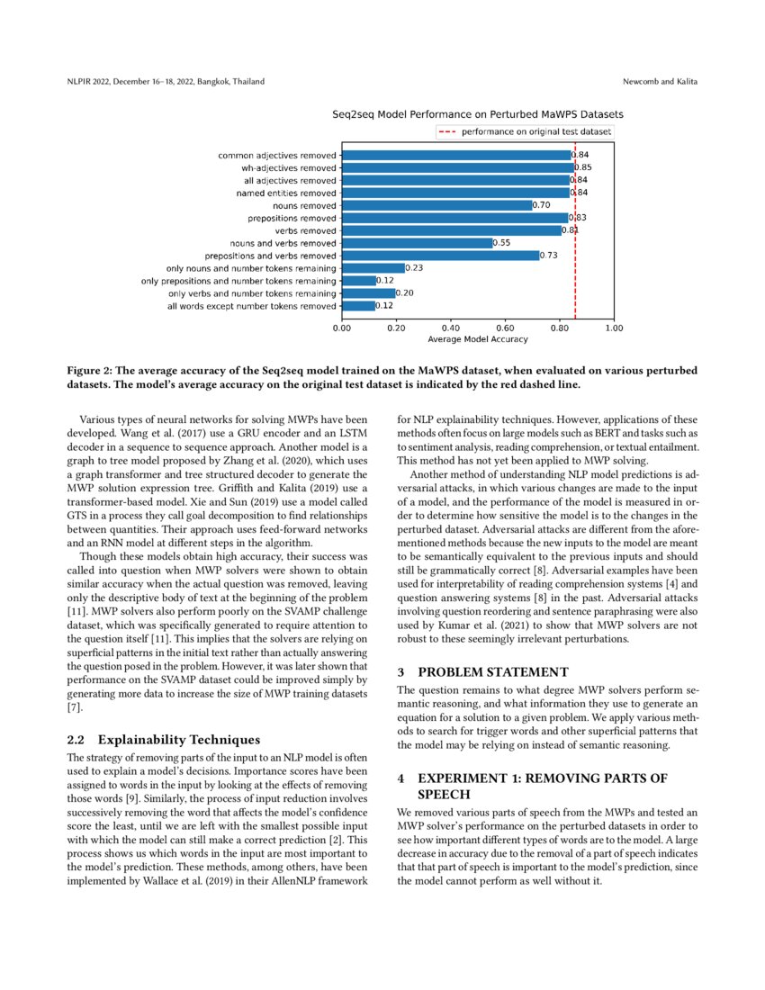 Explaining Math Word Problem Solvers | DeepAI