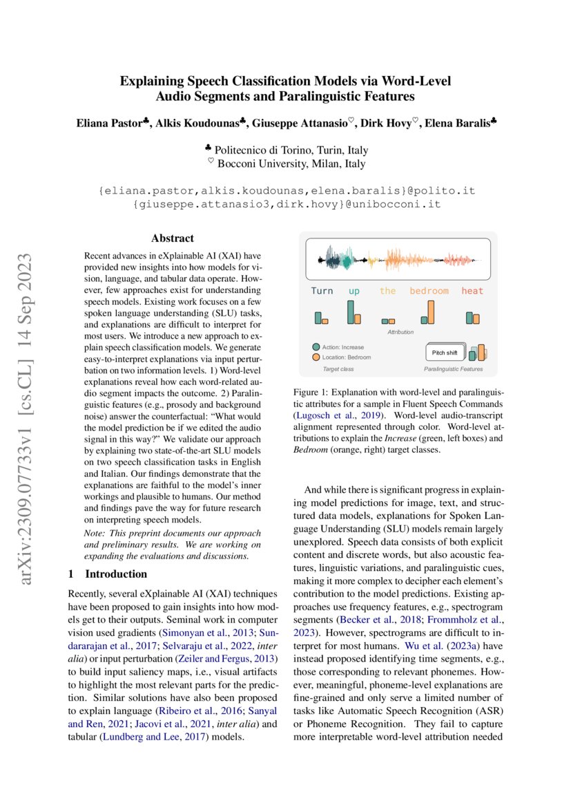 Explaining Speech Classification Models via Word-Level Audio Segments ...