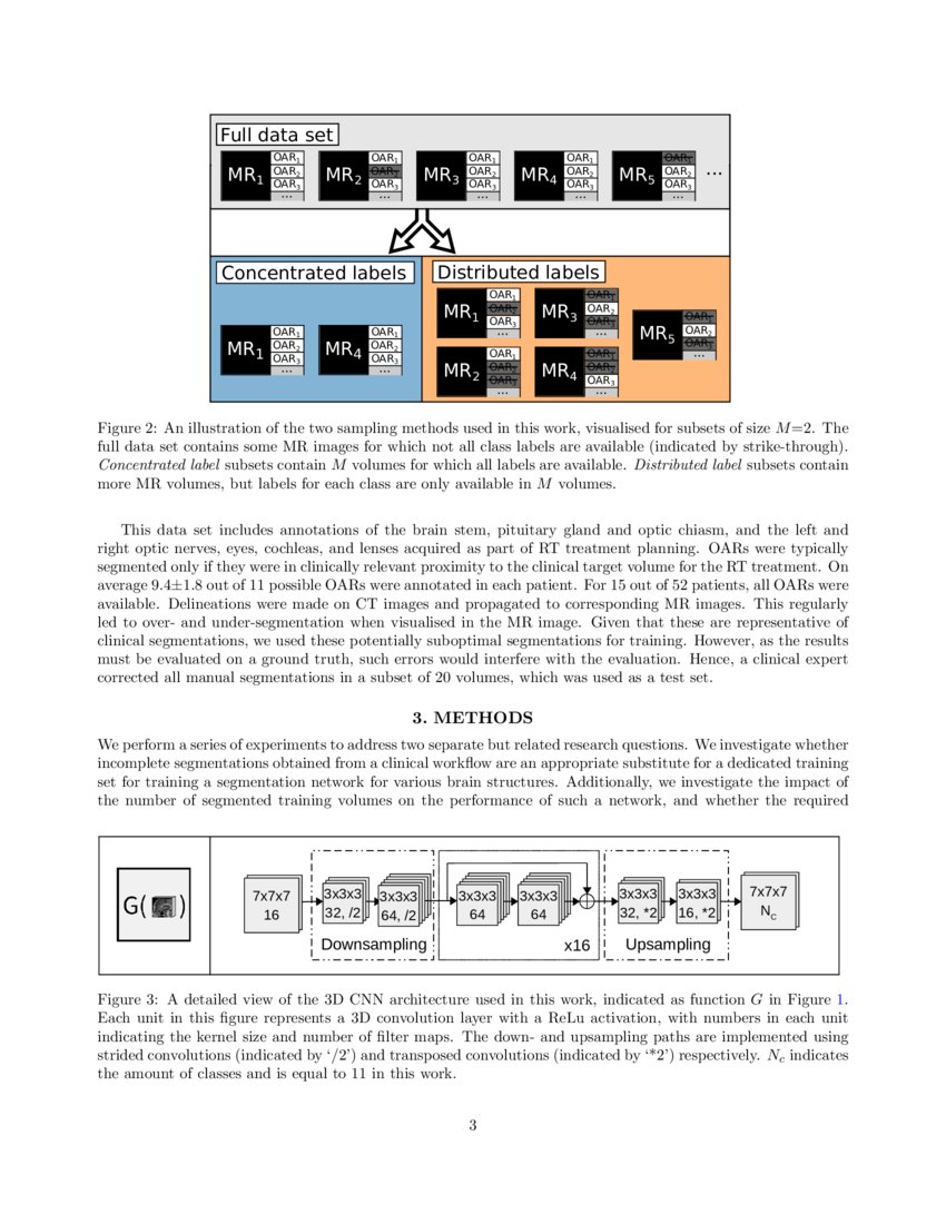 Exploiting Clinically Available Delineations For Cnn Based Segmentation