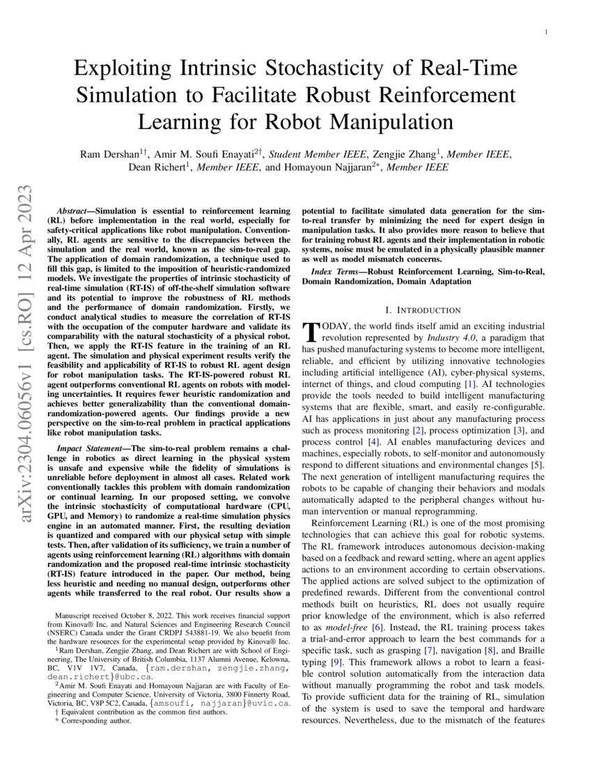 Exploiting Intrinsic Stochasticity Of Real Time Simulation To