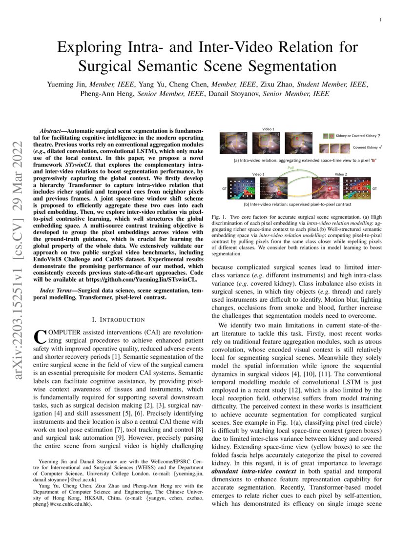 Exploring Intra- and Inter-Video Relation for Surgical Semantic Scene ...