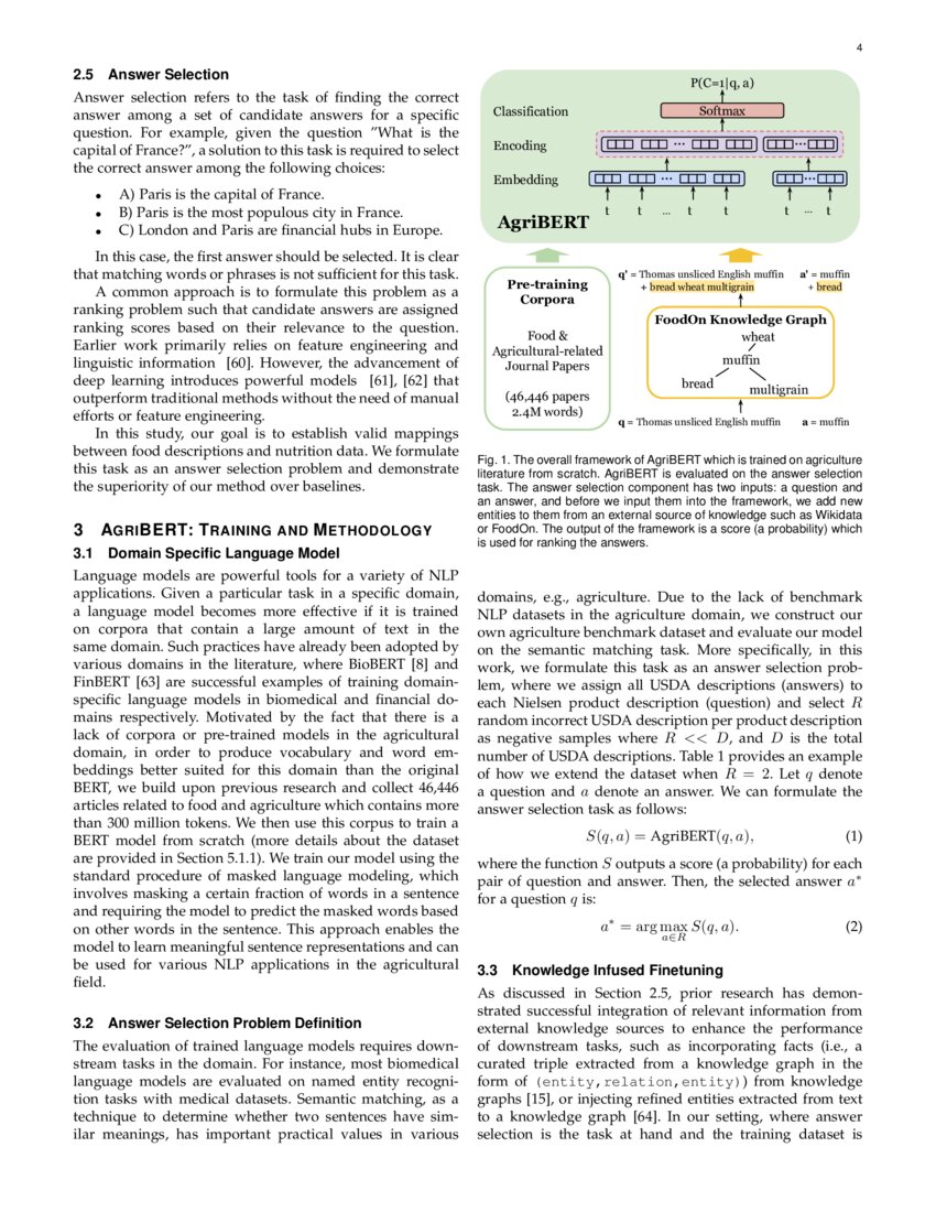 Exploring New Frontiers in Agricultural NLP: Investigating the ... Exploring New Frontiers in Agricultural NLP: Investigating the ...
