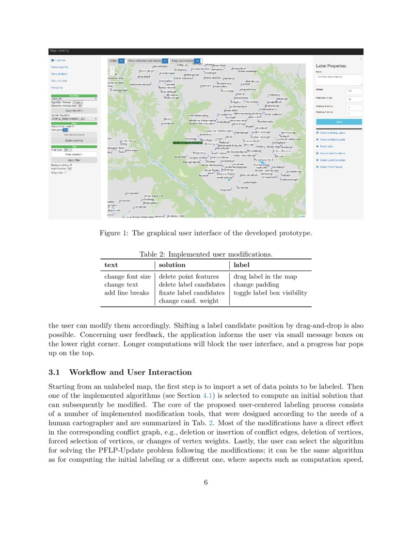 Exploring Semi-Automatic Map Labeling | DeepAI