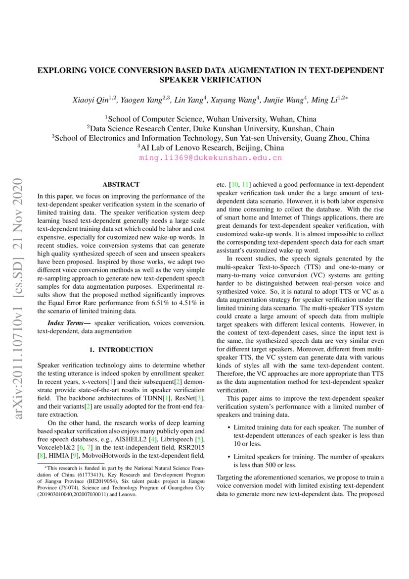 Exploring Voice Conversion Based Data Augmentation In Text Dependent