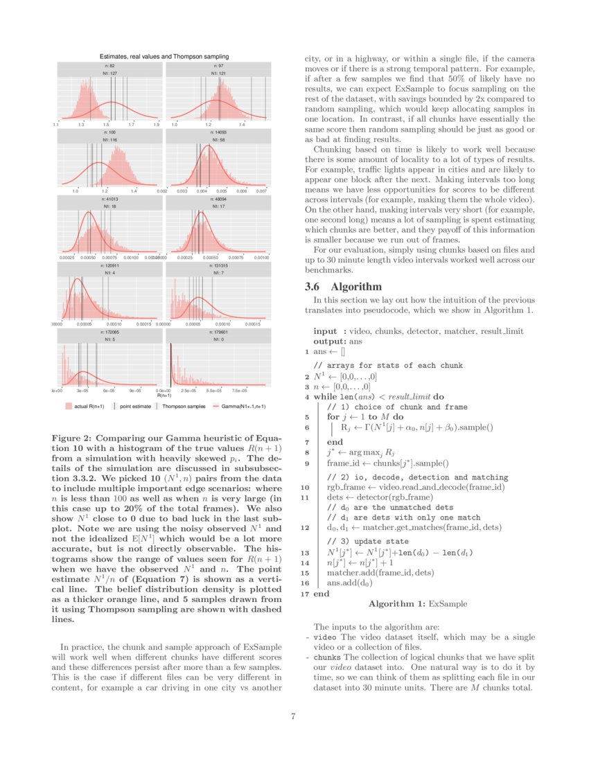 Exsample Efficient Searches On Video Repositories Through Adaptive