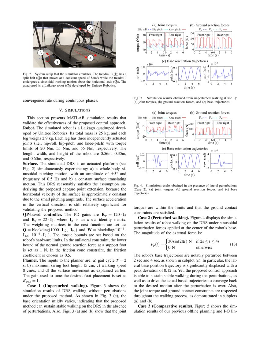 Extended Capture Point and Optimization-based Control for Quadrupedal Robot Walking on Dynamic ...