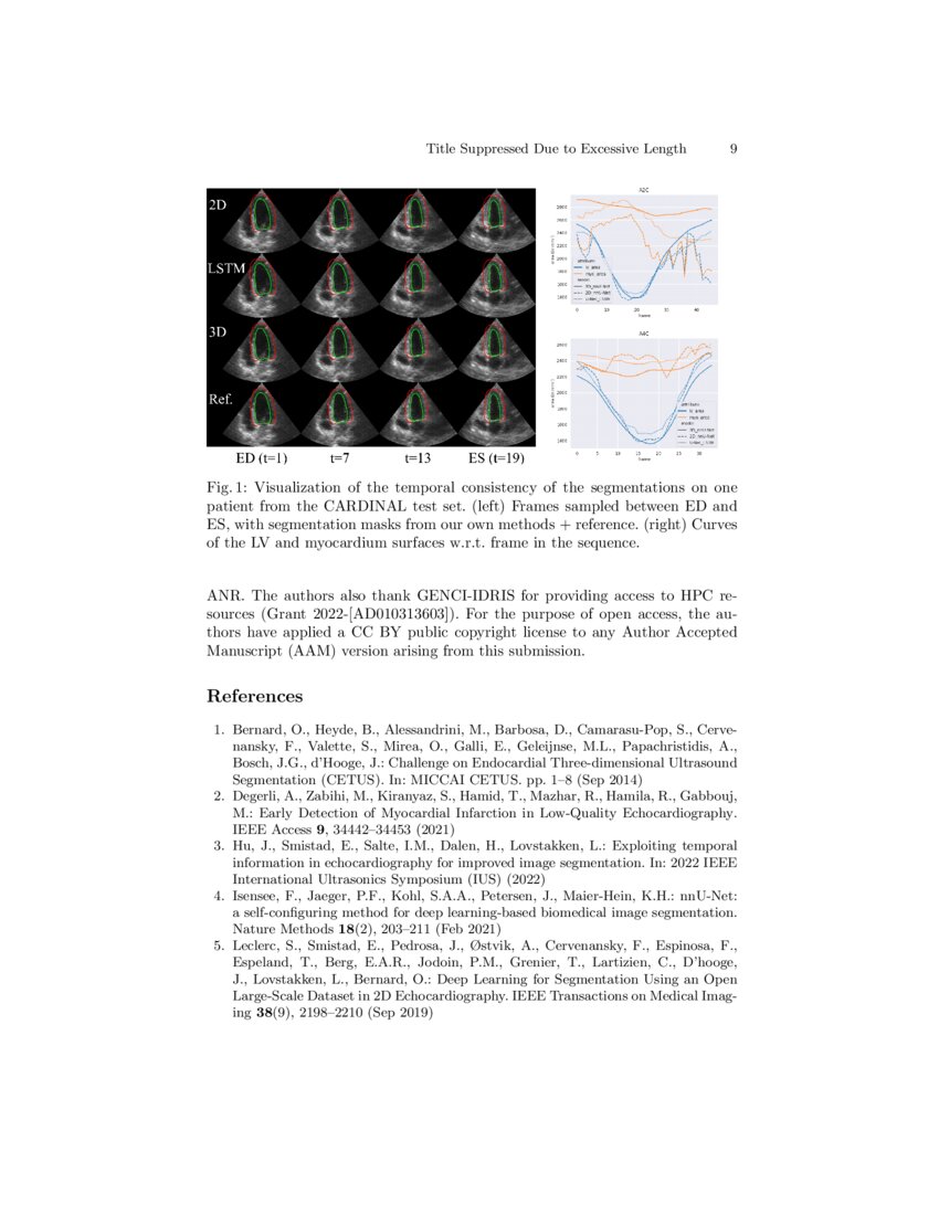 Extraction of volumetric indices from echocardiography: which deep learning solution for ...