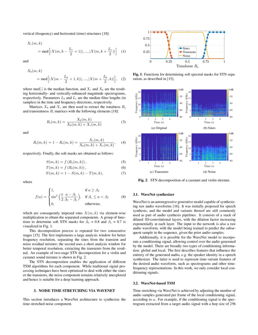 Extreme Audio Time Stretching Using Neural Synthesis | DeepAI