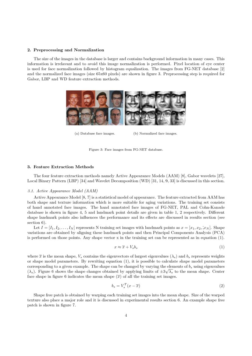 Face Image Analysis using AAM, Gabor, LBP and WD features for Gender, Age, Expression and ...