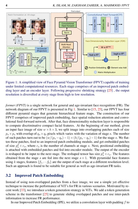 Face Pyramid Vision Transformer | DeepAI