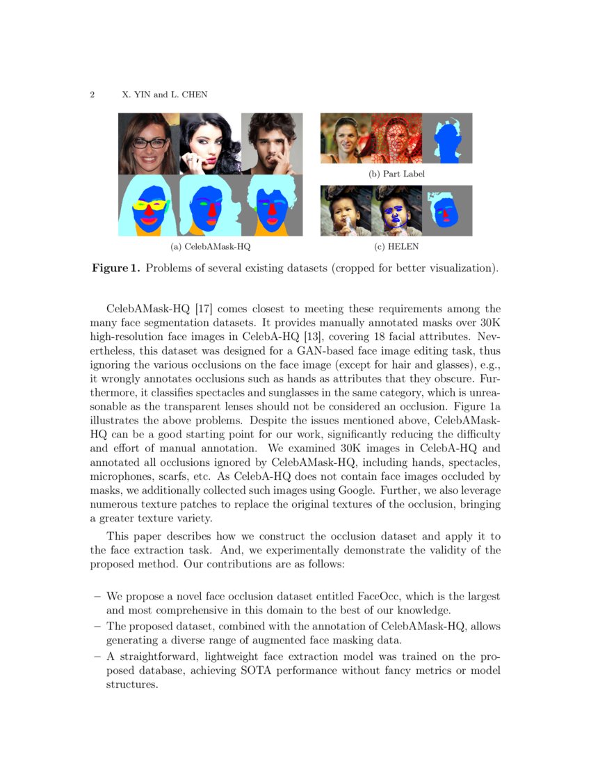 FaceOcc: A Diverse, High-quality Face Occlusion Dataset for Human Face ...