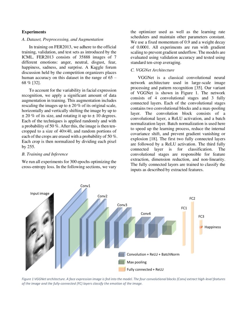 Facial Emotion Recognition: State of the Art Performance on FER2013 ...