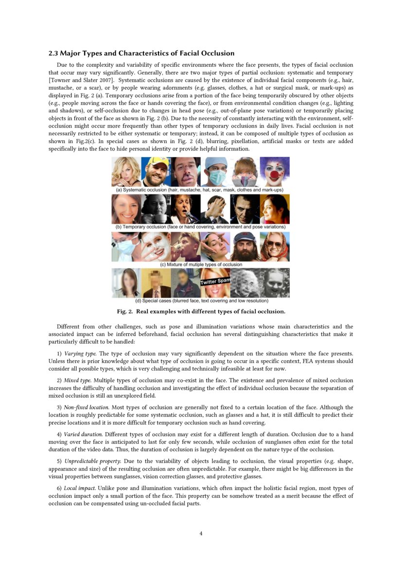 Facial Expression Analysis under Partial Occlusion: A Survey | DeepAI