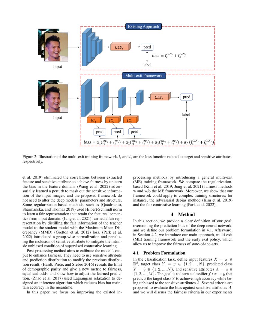 Fair Multi Exit Framework For Facial Attribute Classification Deepai