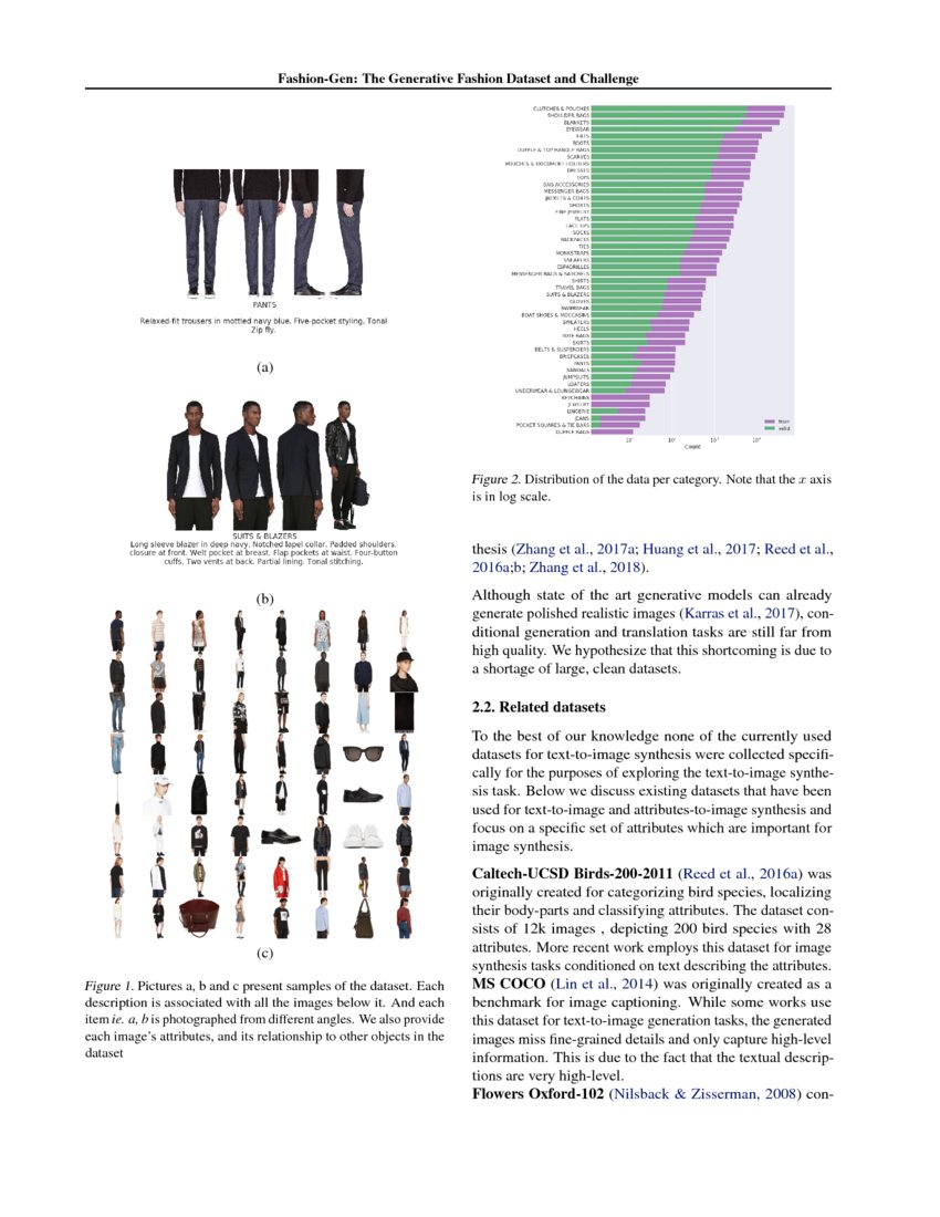 Fashion-Gen: The Generative Fashion Dataset and Challenge | DeepAI