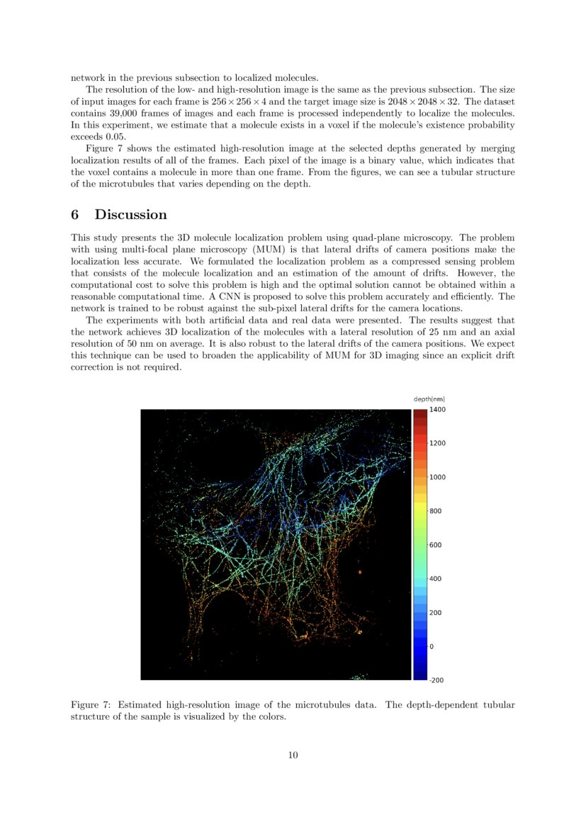 Fast and robust multiplane single molecule localization microscopy ...