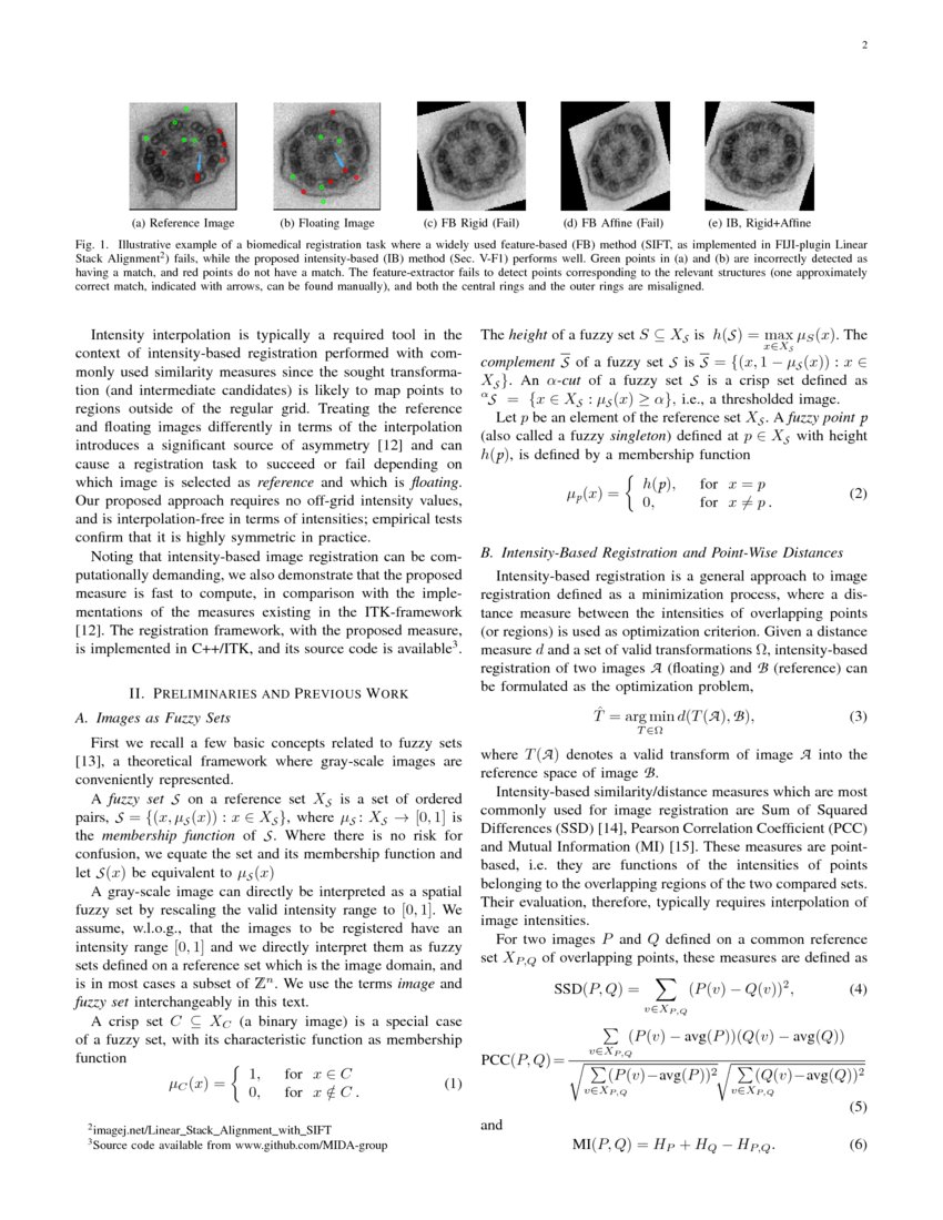 Fast And Robust Symmetric Image Registration Based On Intensity And Spatial Information Deepai