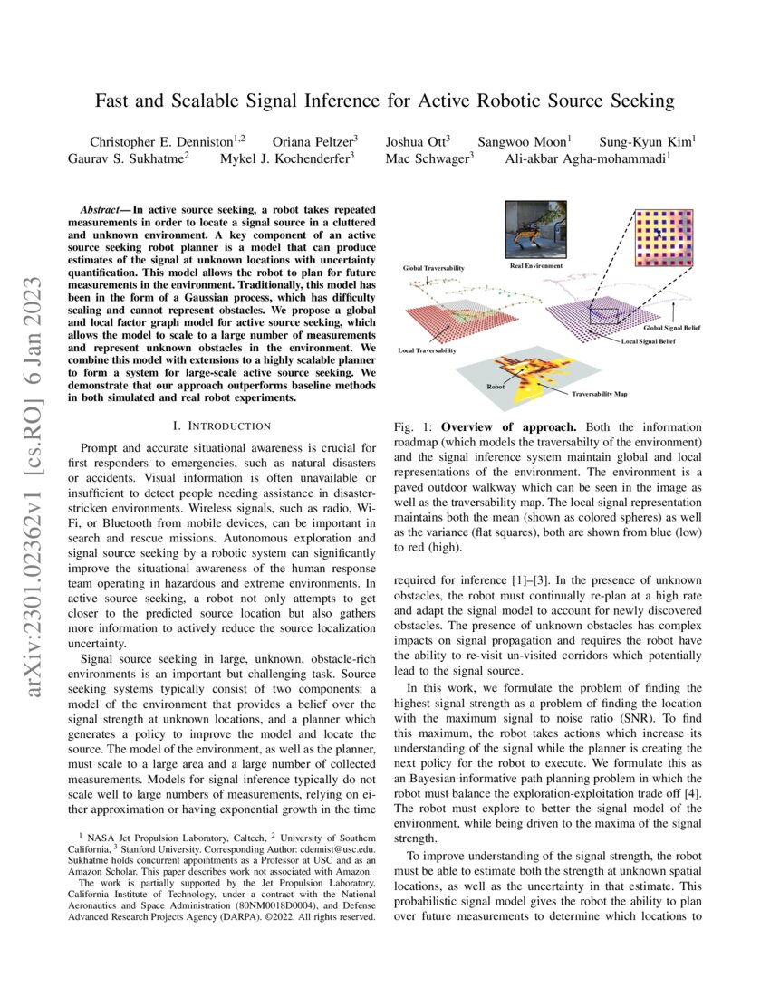 Fast and Scalable Signal Inference for Active Robotic Source Seeking | DeepAI