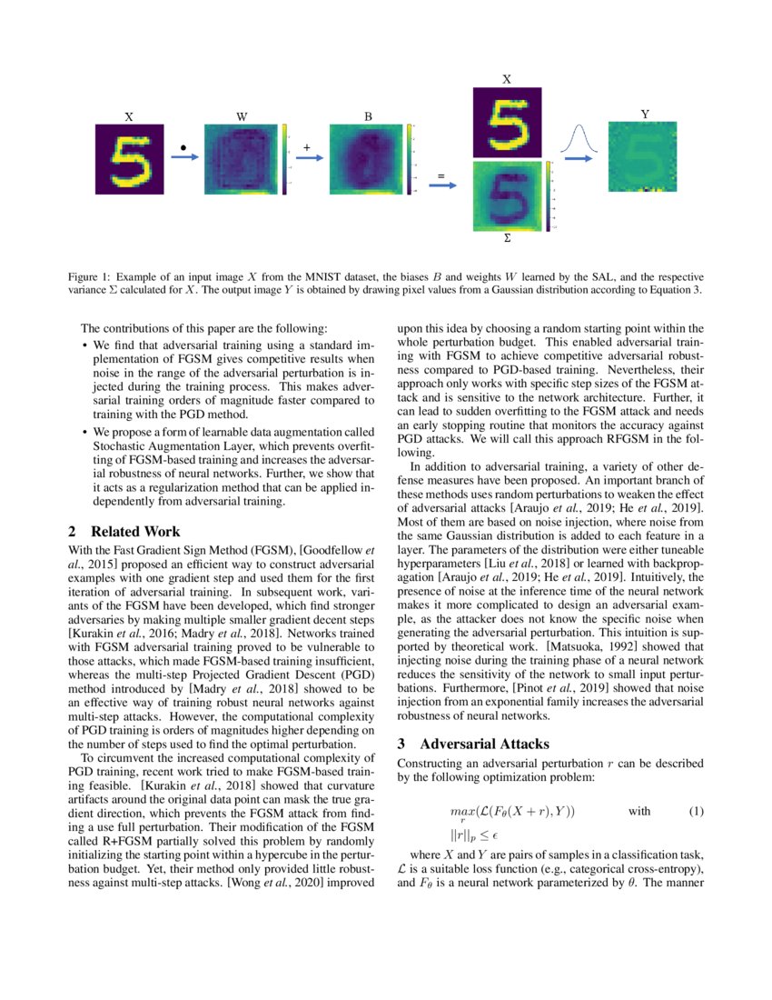 Fast and Stable Adversarial Training through Noise Injection | DeepAI