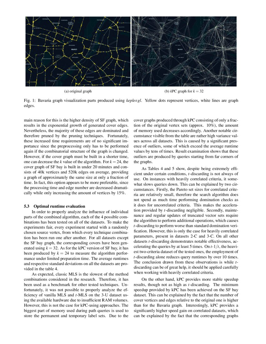 Fast One To Many Multicriteria Shortest Path Search Deepai 