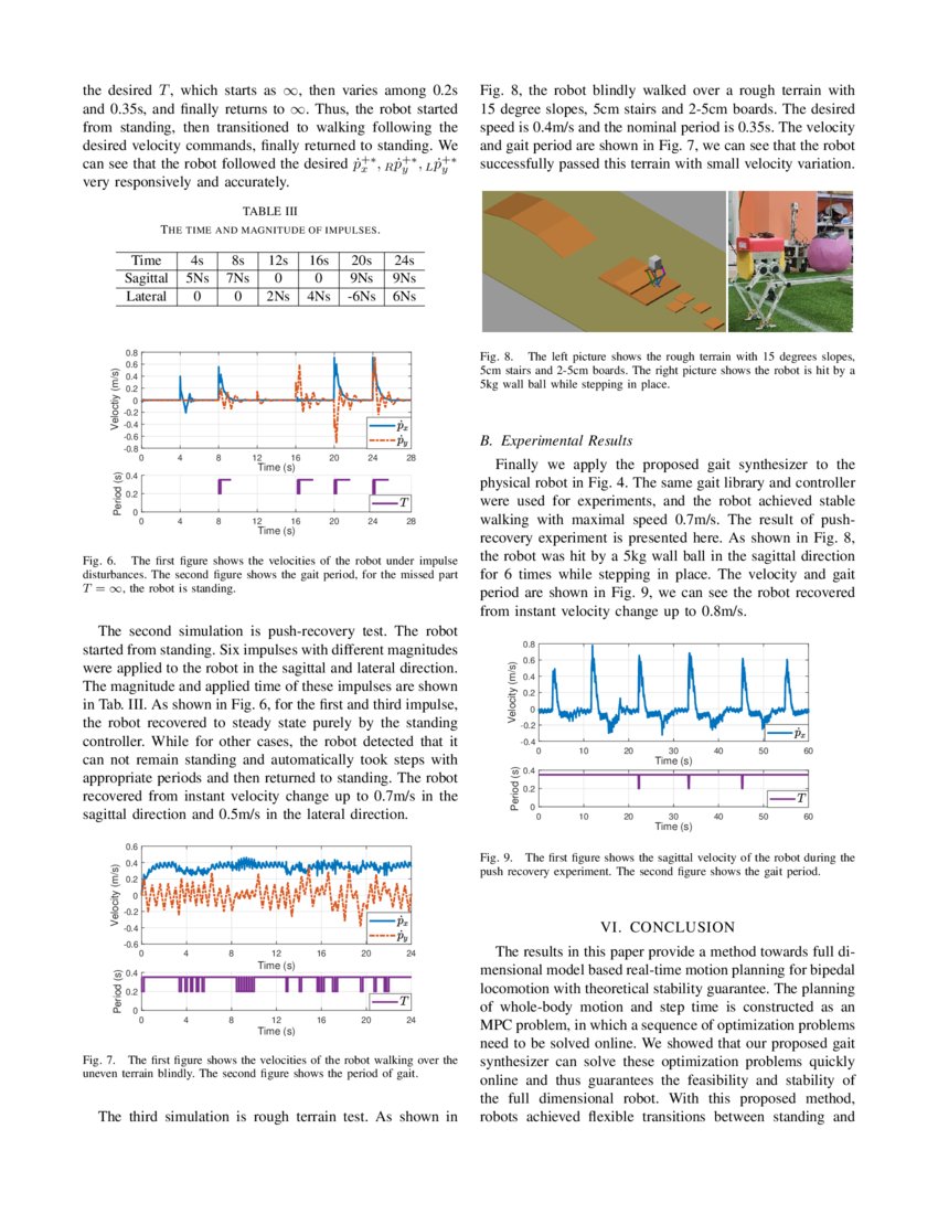 Fast Online Planning for Bipedal Locomotion via Centroidal Model Predictive Gait Synthesis | DeepAI
