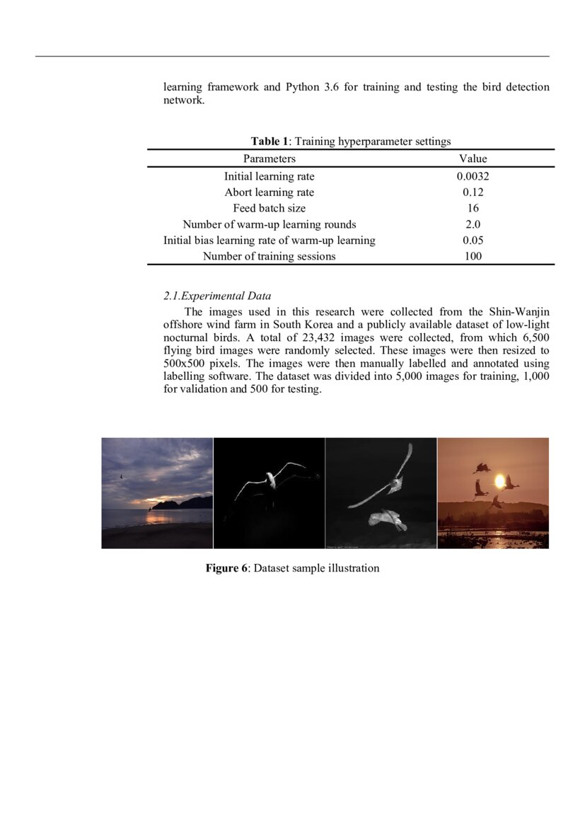 Fast Recognition Of Birds In Offshore Wind Farms Based On An Improved