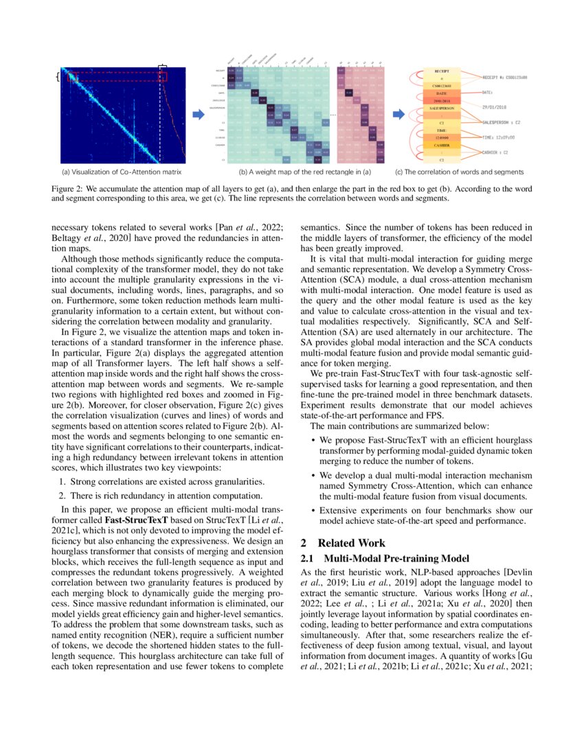 Fast Structext An Efficient Hourglass Transformer With Modality Guided