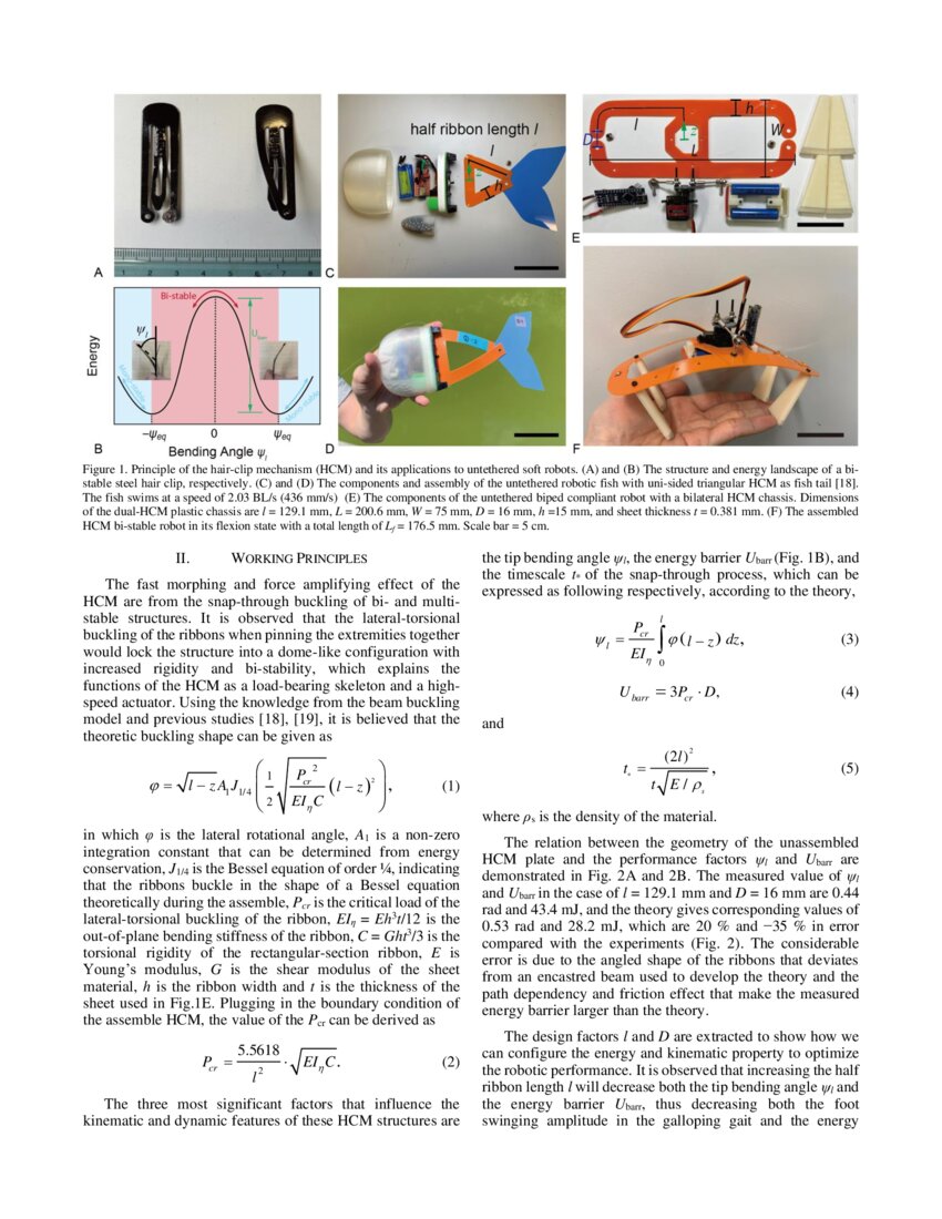 Fast Untethered Soft Robotic Crawler with Elastic Instability | DeepAI