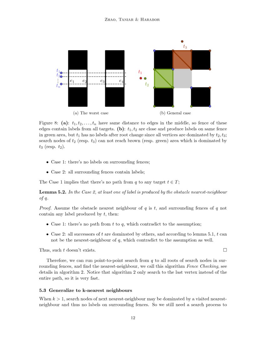 Faster and More Robust Mesh-based Algorithms for Obstacle k-Nearest ...