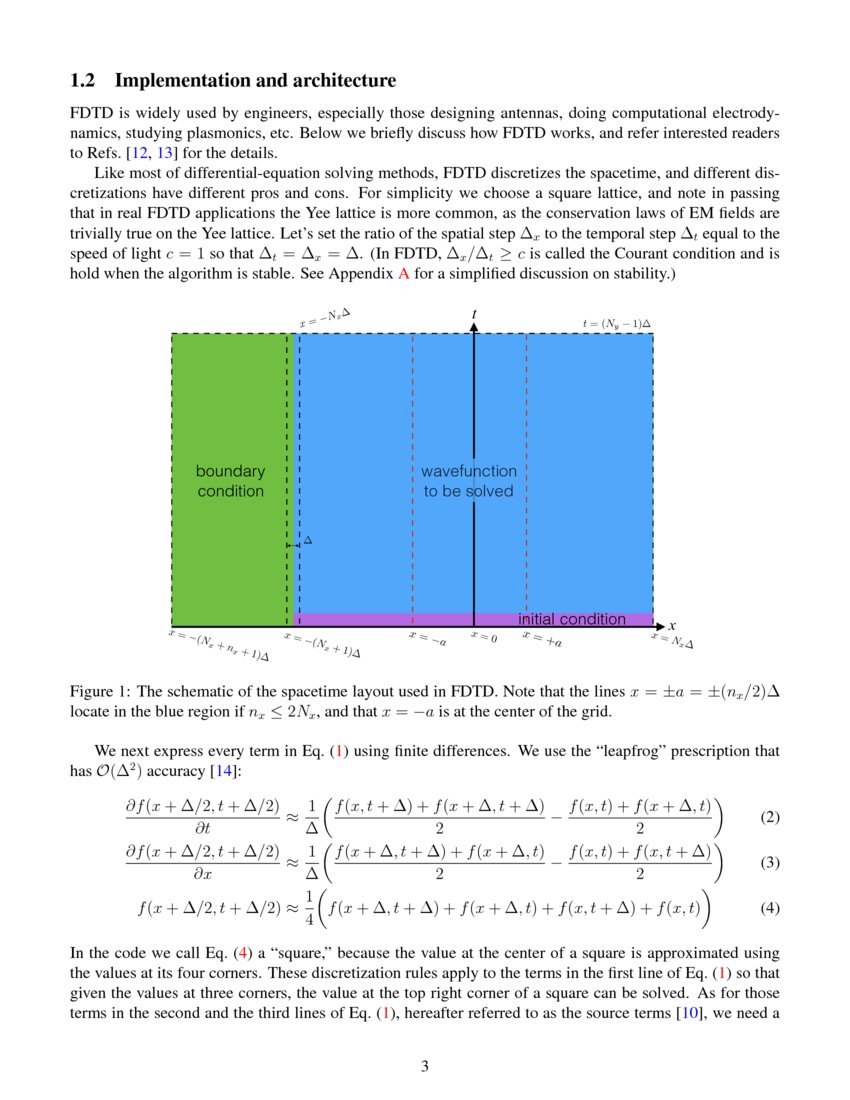 FDTD: solving 1+1D delay PDE | DeepAI