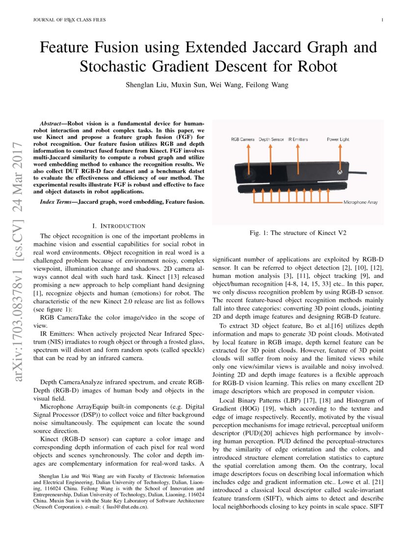 Feature Fusion using Extended Jaccard Graph and Stochastic Gradient ...