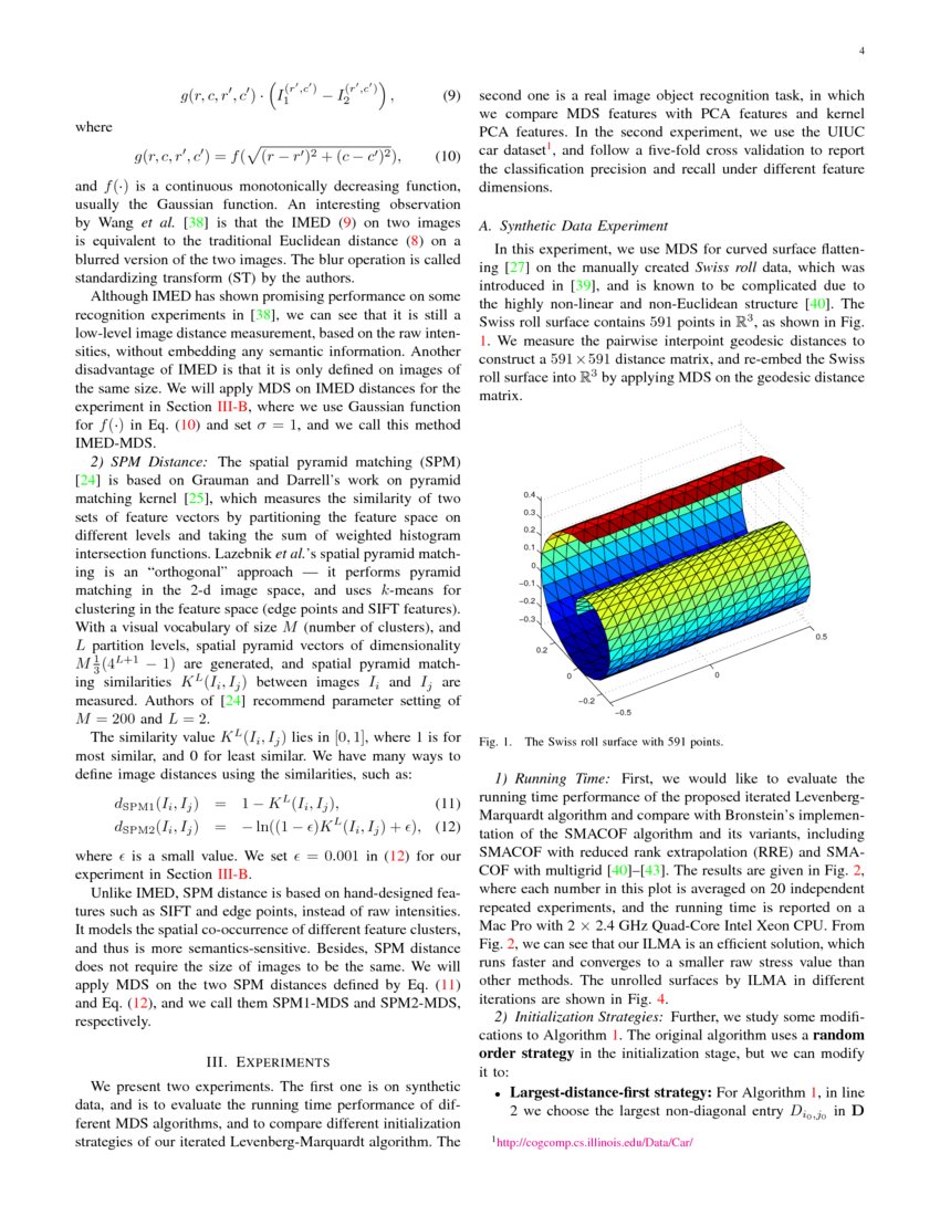 Feature Learning by Multidimensional Scaling and its Applications in ...