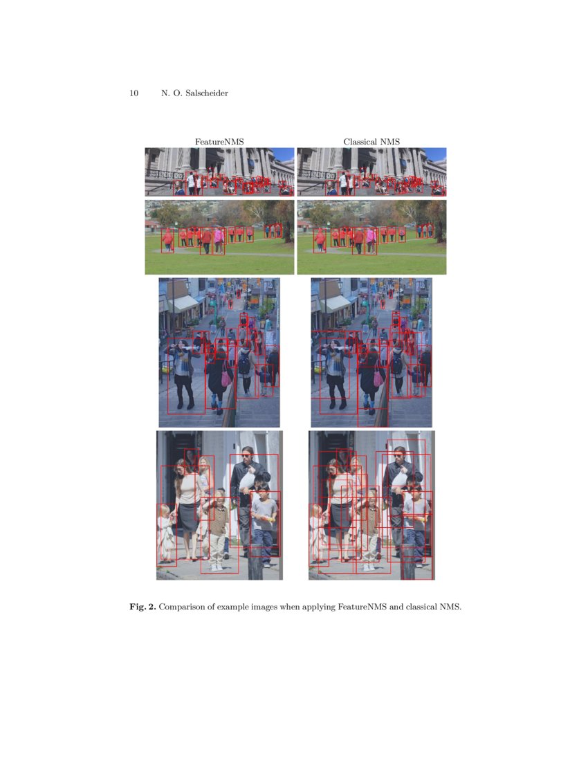 FeatureNMS: Non-Maximum Suppression by Learning Feature Embeddings | DeepAI