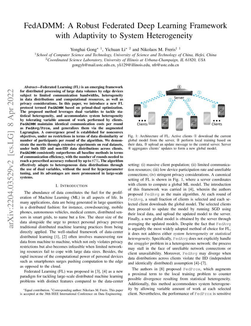 FedADMM: A Robust Federated Deep Learning Framework with Adaptivity to ...