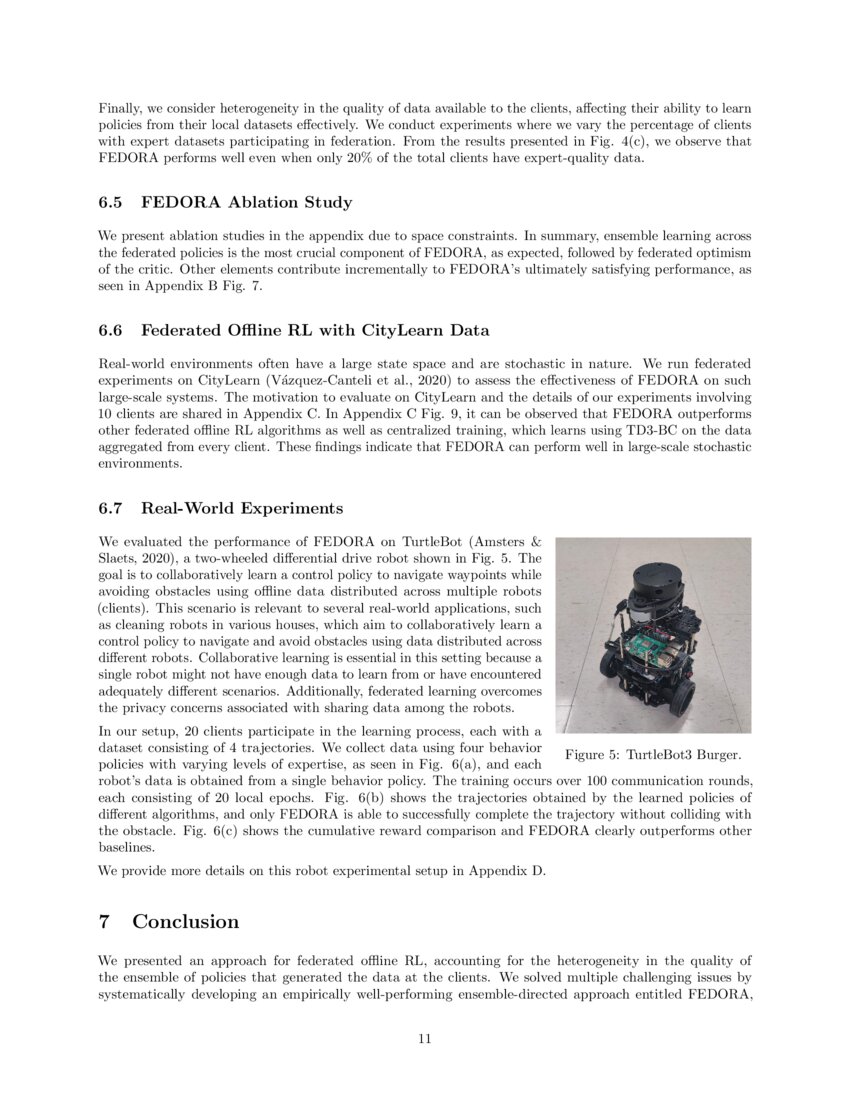 Federated Ensemble Directed Offline Reinforcement Learning Deepai