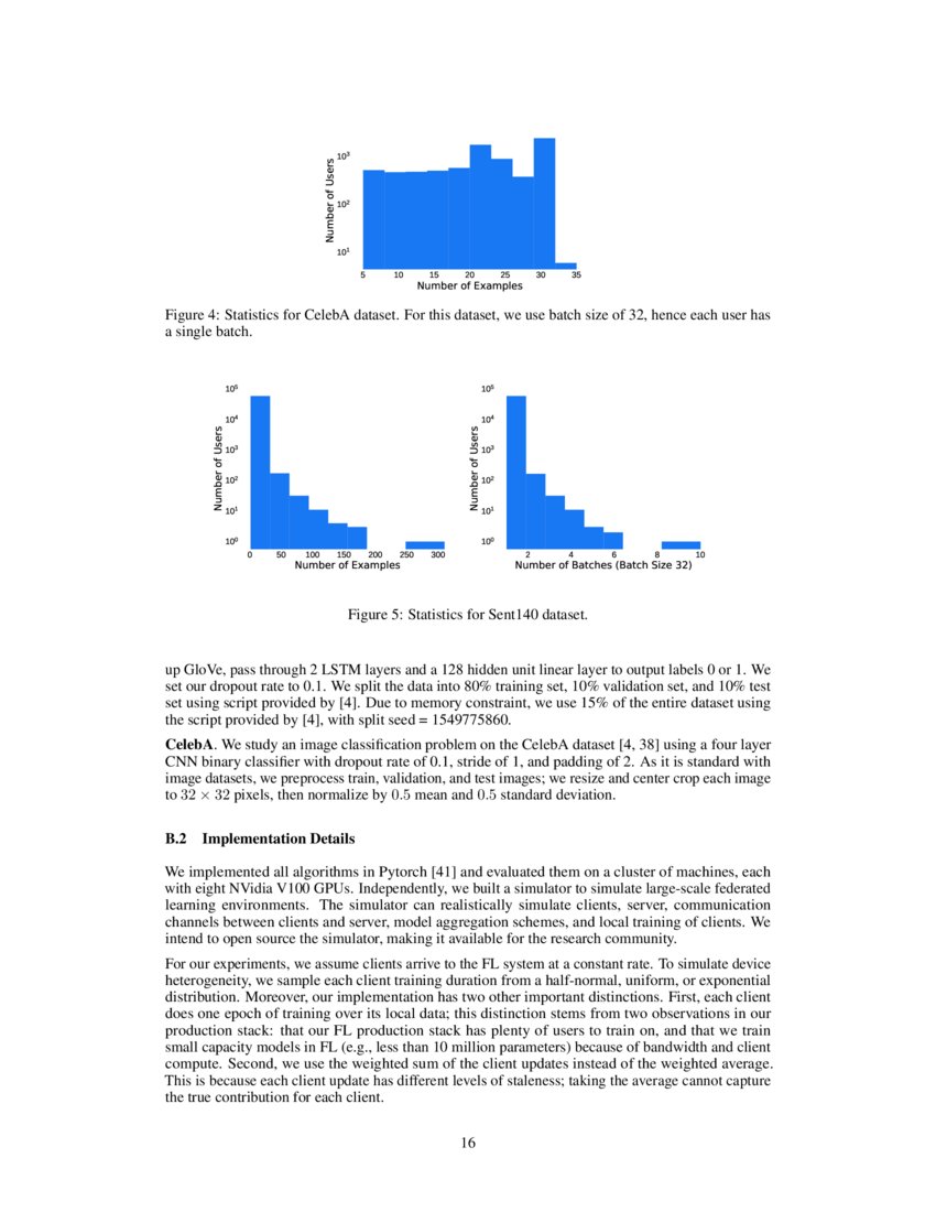 Federated Learning With Buffered Asynchronous Aggregation Deepai