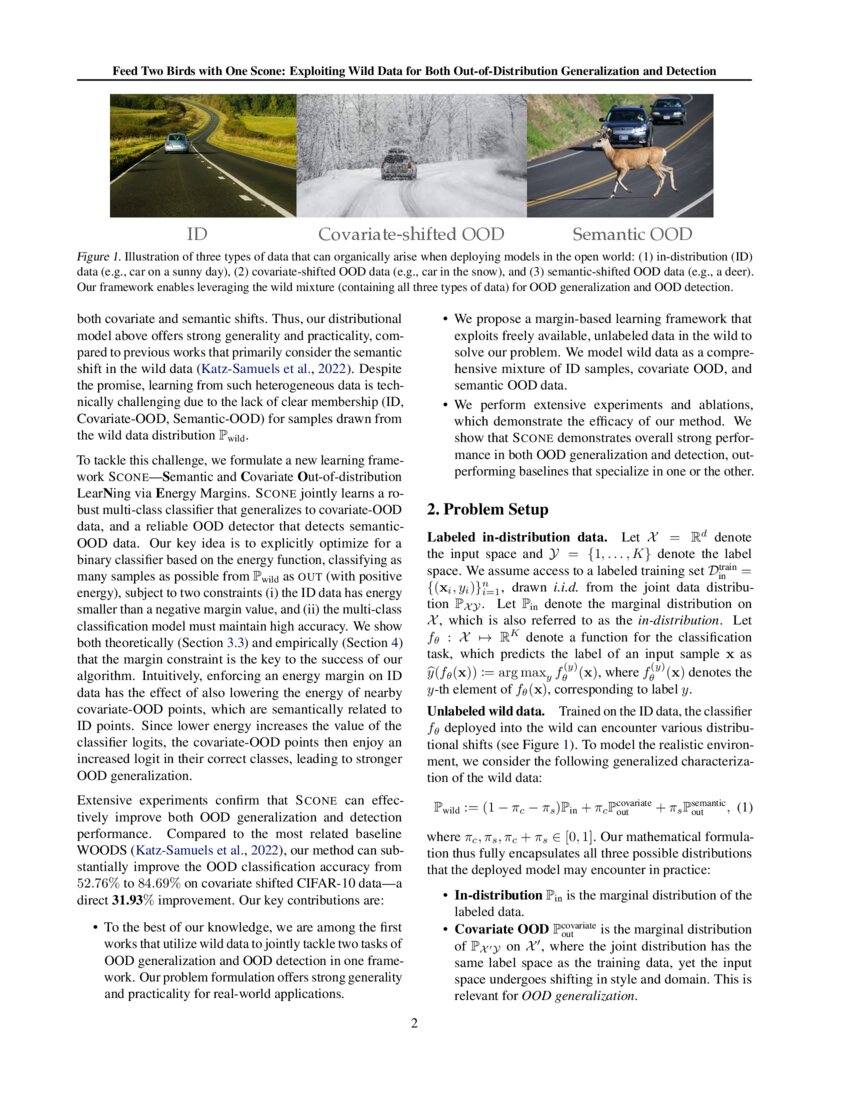 Feed Two Birds with One Scone: Exploiting Wild Data for Both Out-of ...