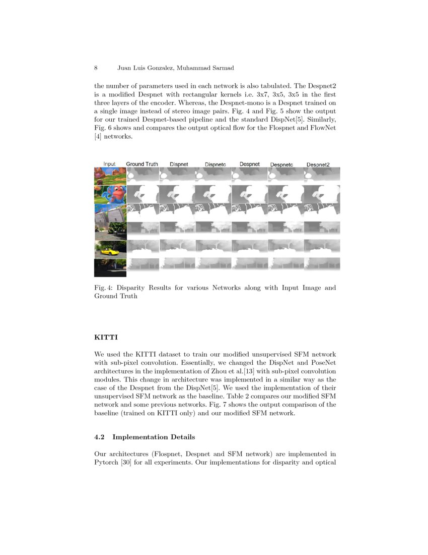 Finding Correspondences for Optical Flow and Disparity Estimations ...