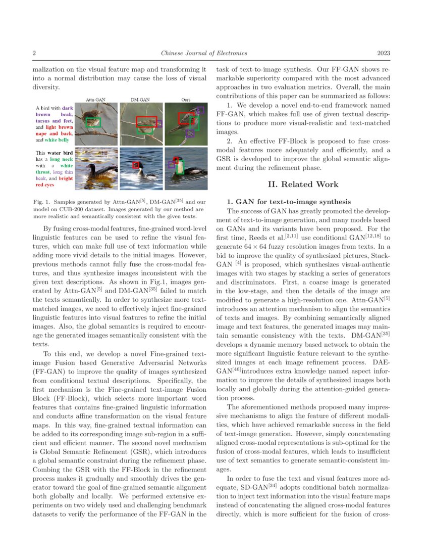 Fine Grained Cross Modal Fusion Based Refinement For Text To Image