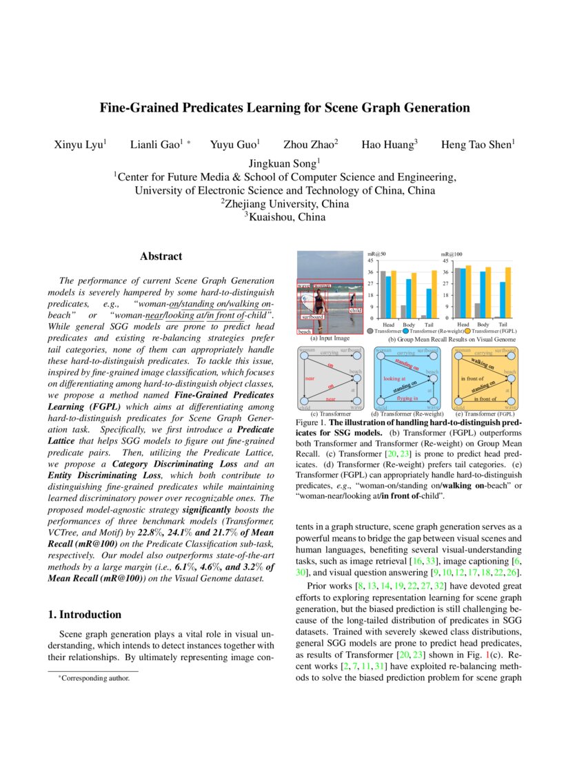Fine-Grained Predicates Learning for Scene Graph Generation | DeepAI
