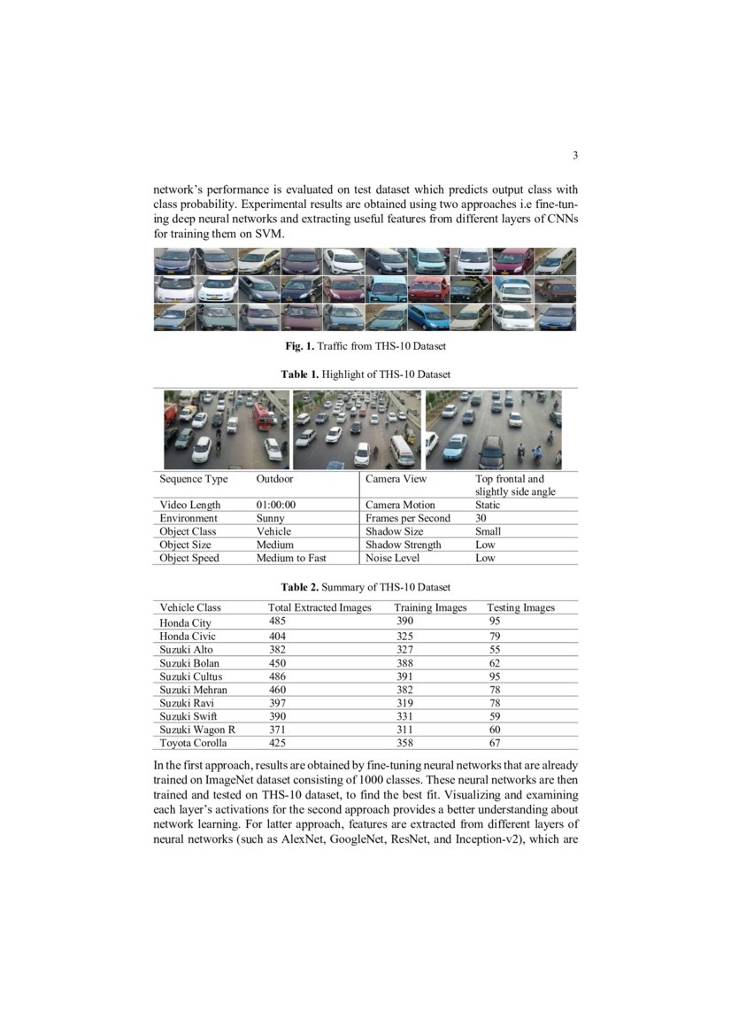 Fine-Grained Vehicle Classification in Urban Traffic Scenes using Deep Learning | DeepAI