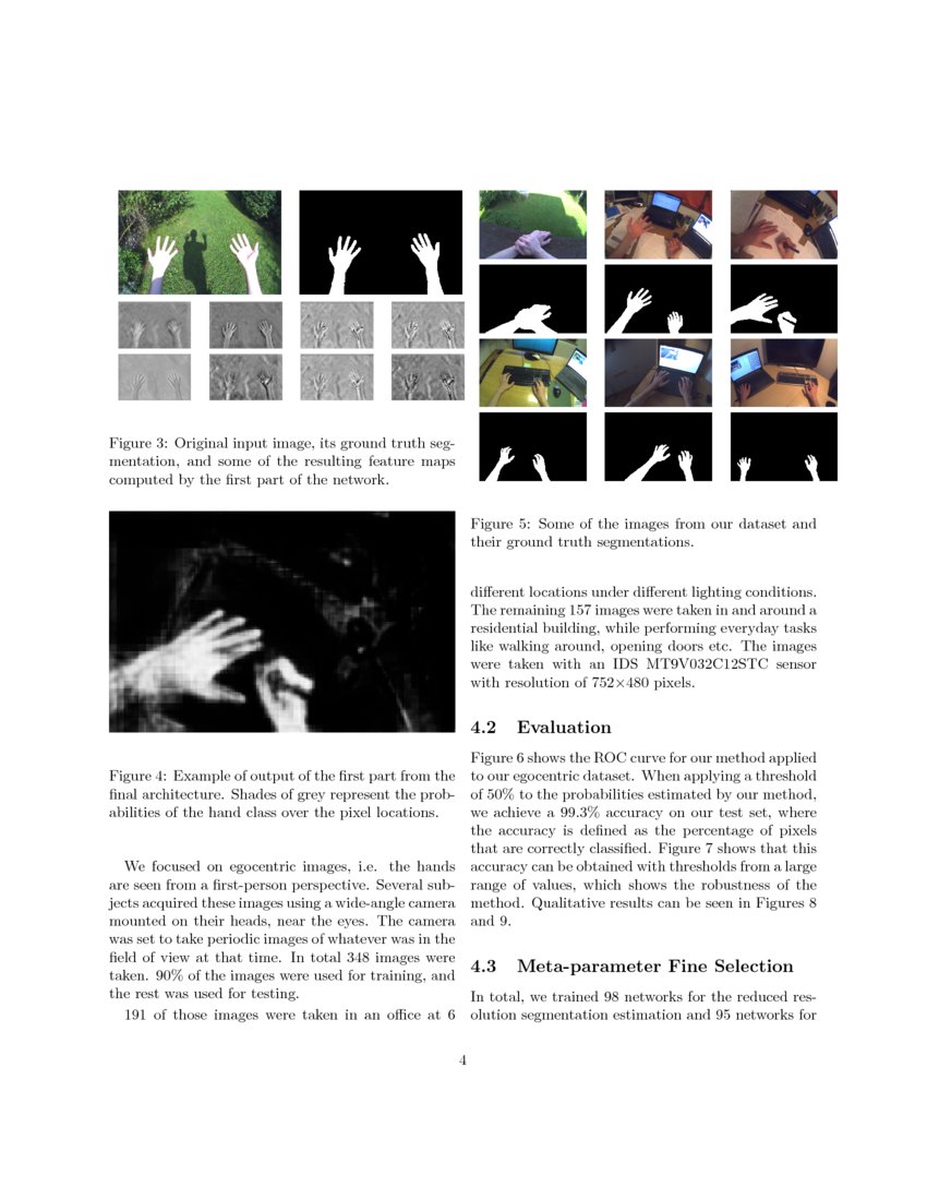 Fine Hand Segmentation using Convolutional Neural Networks | DeepAI