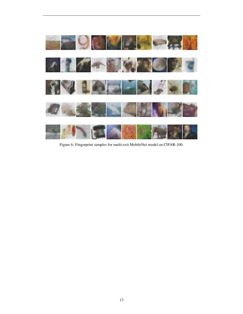 Fingerprinting Multi Exit Deep Neural Network Models Via Inference Time Deepai 
