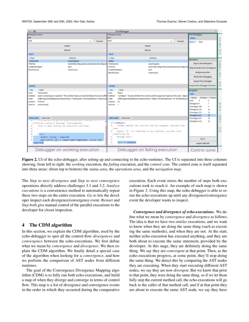 First Infrastructure And Experimentation In Echo Debugging Deepai