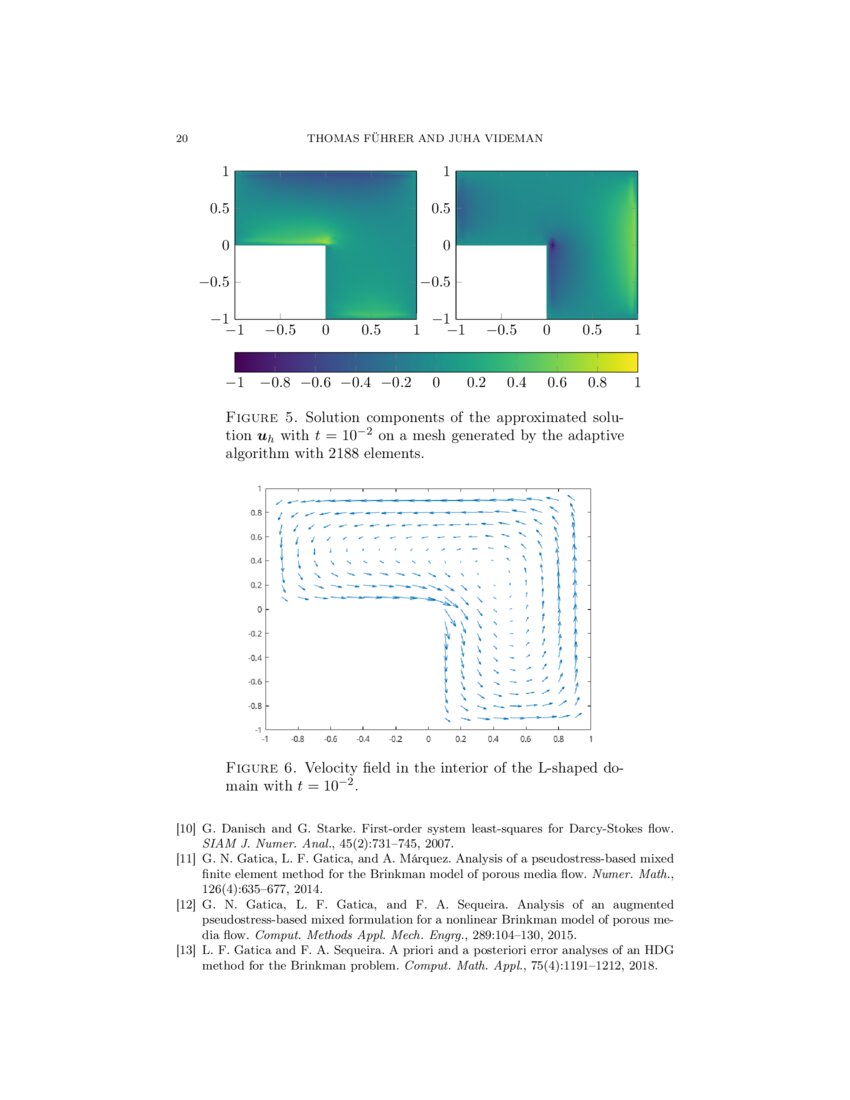 First Order System Least Squares Finite Element Method For Singularly Perturbed Darcy Equations