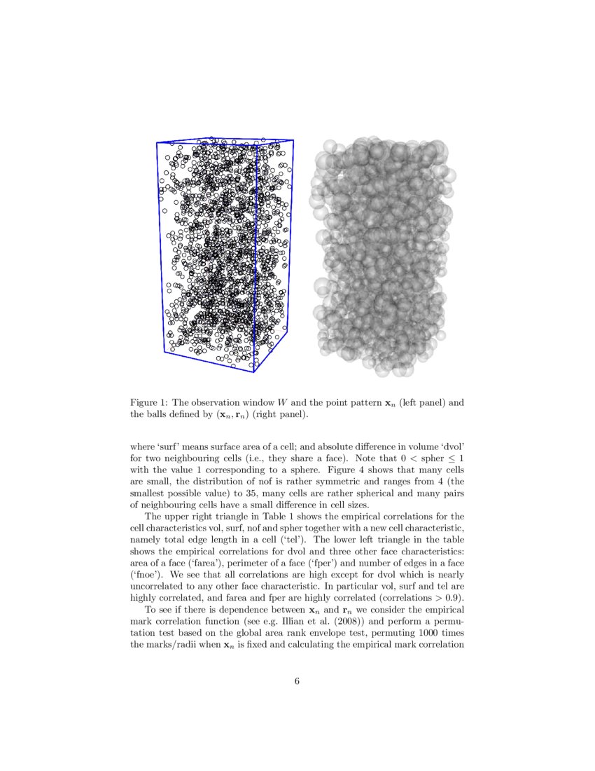 Fitting three-dimensional Laguerre tessellations by hierarchical marked ...