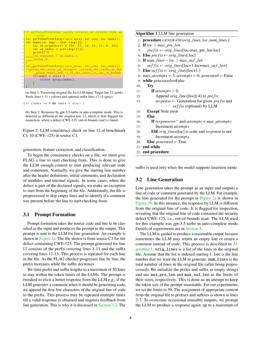 FLAG: Finding Line Anomalies (in code) with Generative AI | DeepAI