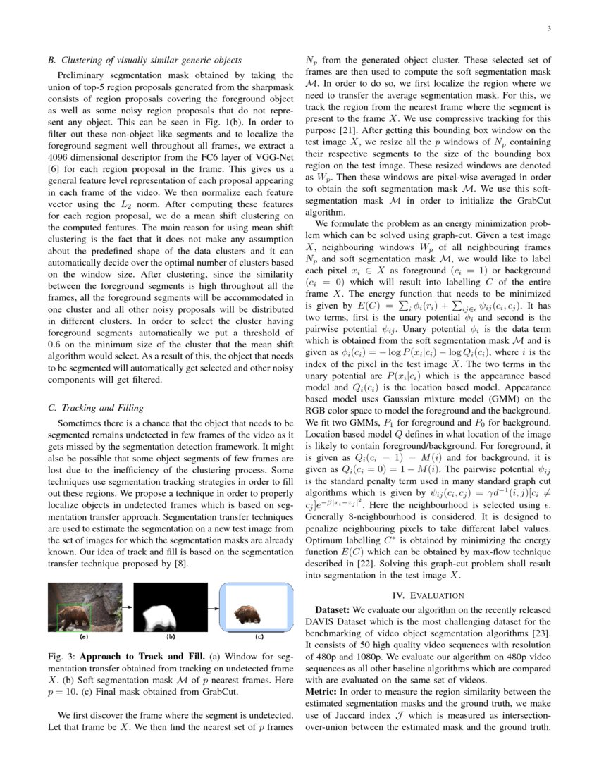 Flow-free Video Object Segmentation | DeepAI