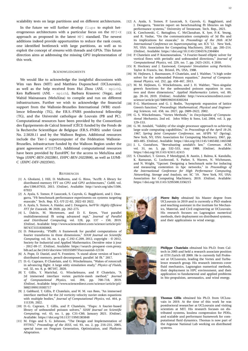 Flups A Flexible And Performant Massively Parallel Fourier Transform Library Deepai