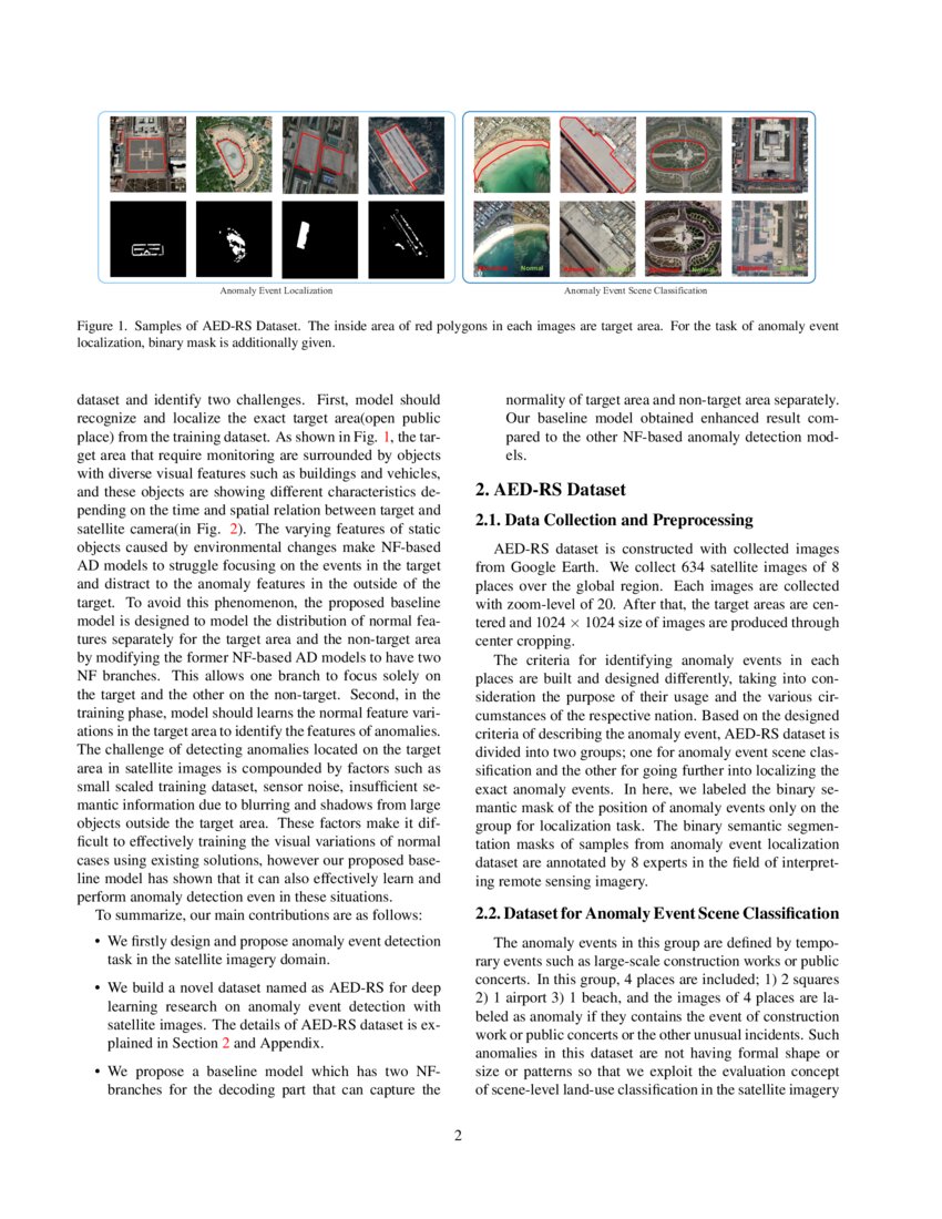 Focus or Not: A Baseline for Anomaly Event Detection On the Open Public ...